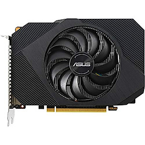 ASUS Phoenix NVIDIA GeForce GTX 1650 OC Edition Gaming Graphics Card (PCIe 3.0, 4GB GDDR6 Memory, HDMI, DisplayPort, DVI-D, 1x 6-pin Power Connector, Axial-tech Fan Design, Dual Ball Fan Bearings)