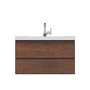 Alya Bath Paterno Bathroom Vanity, Gray