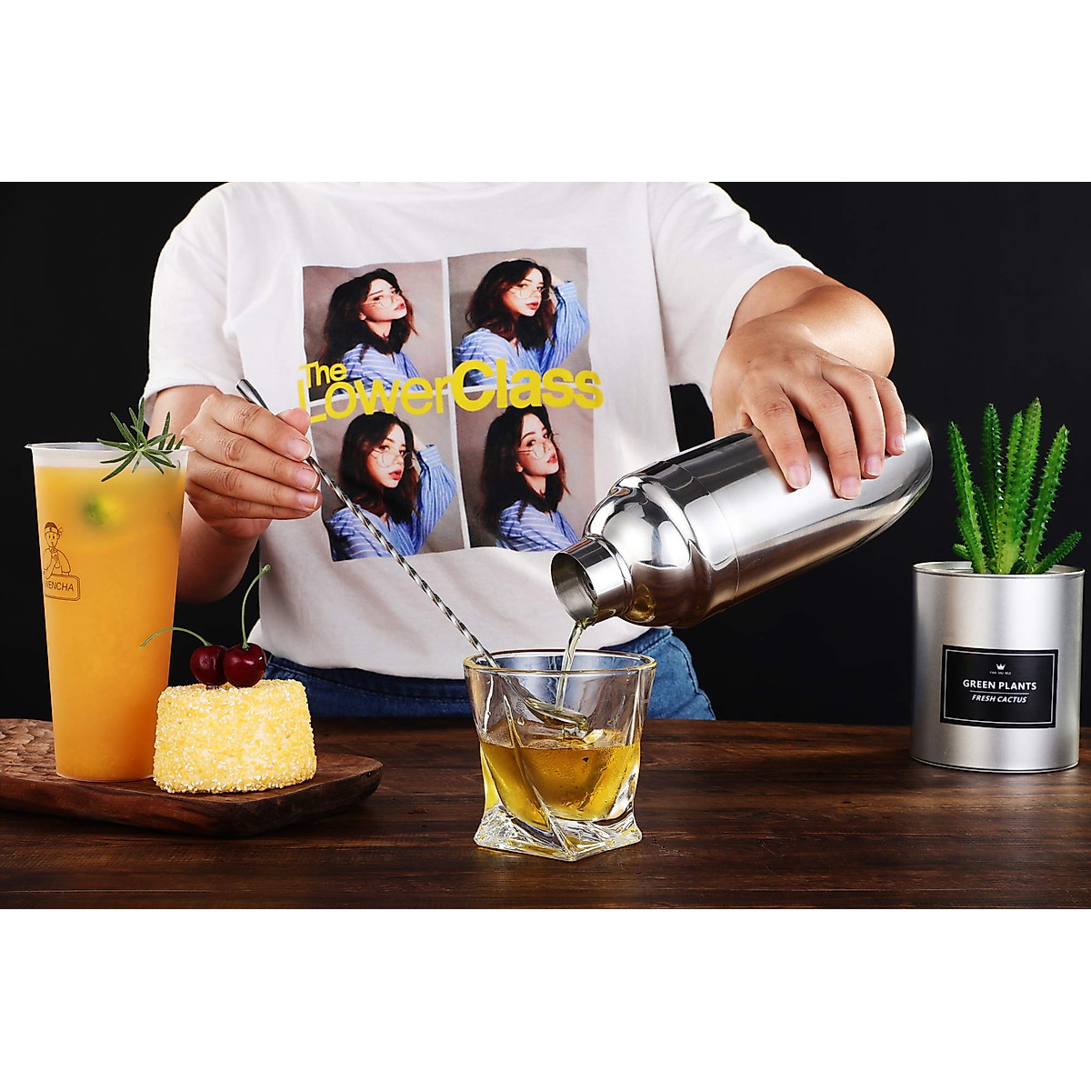 HIDORAN 3 Pack 12 Inches Stainless Steel Mixing Spoons