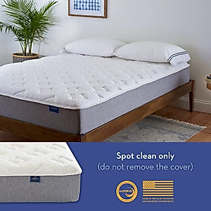 Serenia Sleep Memory Foam Mattress King Size, 10-Inch Quilted Plush Bed Mattress - Gel-Infused, Deep Pocket, Extra Thick, & Firm Mattress with Breathable Cover for a Comfortable Sleep