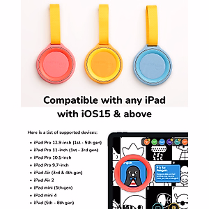 Peekabook Starter Kit, Educational Toy for iPad, Interactive Human Body Book, Learning Toy, Educational Game ABC Learning Toddler STEM Toy Read Along Book Search and Find it Travel Activity RED