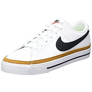 Nike Womens Tennis (White Black Desert Ochre, us_Footwear_Size_System, Adult, Women, Numeric, Medium, Numeric_10)