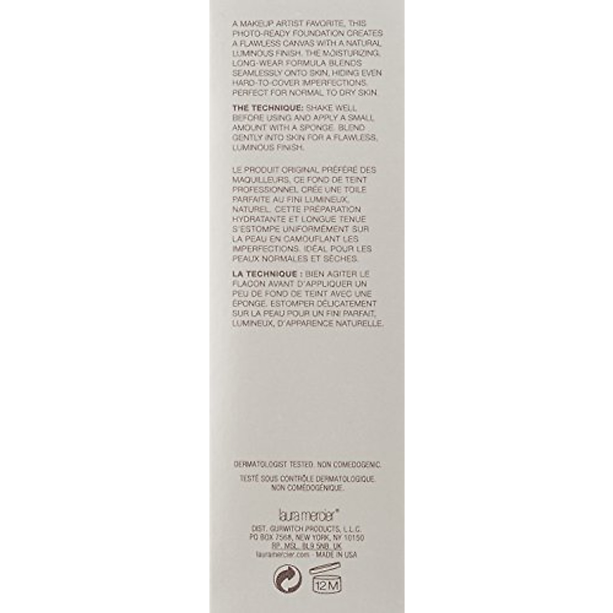 Laura Mercier Silk Cream Moisturizing Photo Edition Foundation, Bamboo Beige, 1 Fl Oz, 30ml/1 ounce (CLM09207)