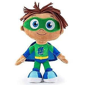 Mighty Mojo Super Why Plush - Super Why Whyatt 10 Inch Plush Toy Doll - Officially Licensed PBS Educational Toy for Children