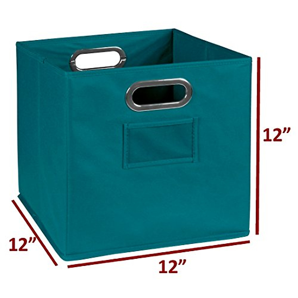 Niche Cubo Foldable Fabric Bin- Teal
