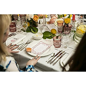 Portmeirion Sophie Conran White Salad Plates | Set of 4 | Dinner, Pasta, and Appetizer Plates | 8 Inch | Made from Porcelain | Microwave and Dishwasher Safe