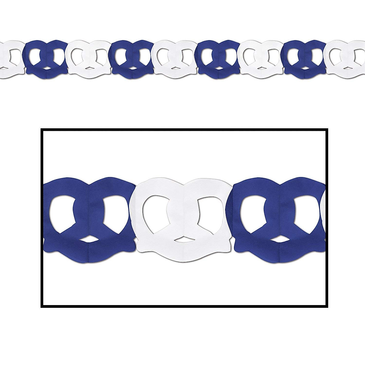 Pretzel Garland Party Accessory (1 count) (1/Pkg)