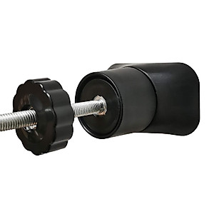 Baby Gate VMAISI Extender Extension - 4 Pack Gate Threaded Spindle Rods Replacement Parts Bundle with Wall Protector for Pressure Mounted Safety Gates for Pet & Dog