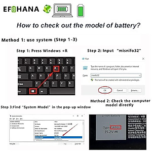 EFOHANA DT9XG 90Wh 6-Cell Laptop Battery Replacement for Dell Alienware Area-51m R1 R2 ALWA51M-D1968W D1969PW D1766W D1733B D1746WD1748DW D1735DB D1733PB Series 07PWKV 0KJYFY 11.4V
