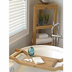 ARB Teak & Specialties Teak Tub Seat/Caddy Coach 34.5" (88 cm)