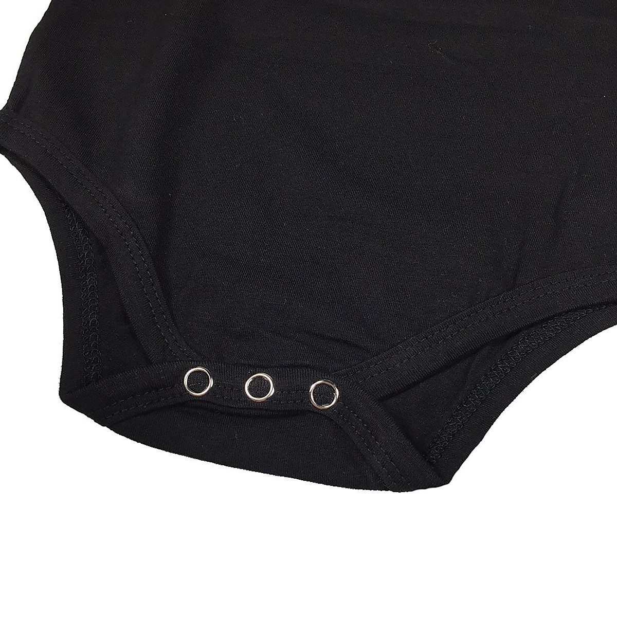 PAUBOLI Baby Boy Bodysuit Fake Tattoo Sleeve Shirt Bodysuit (6-12 Month, Black)