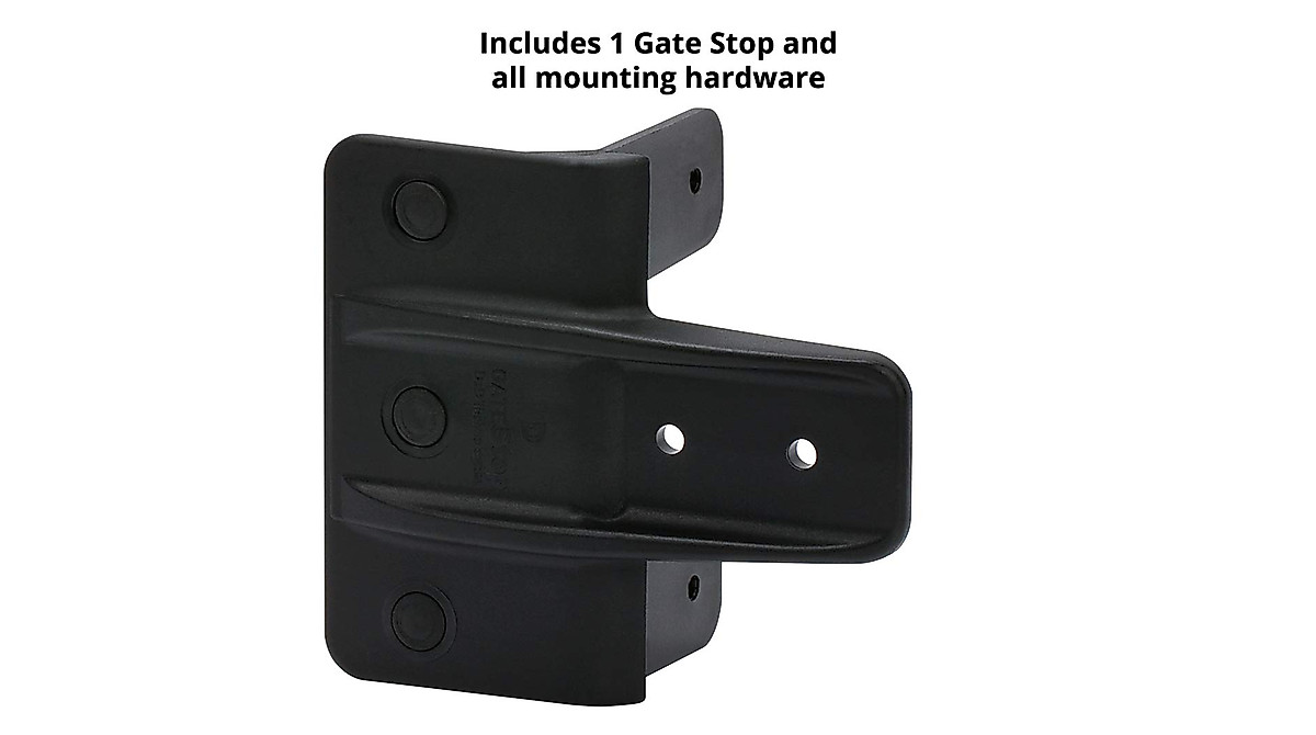 D&D Gate Stop for Wood & Vinyl Gates - Reduces Noise & Protects