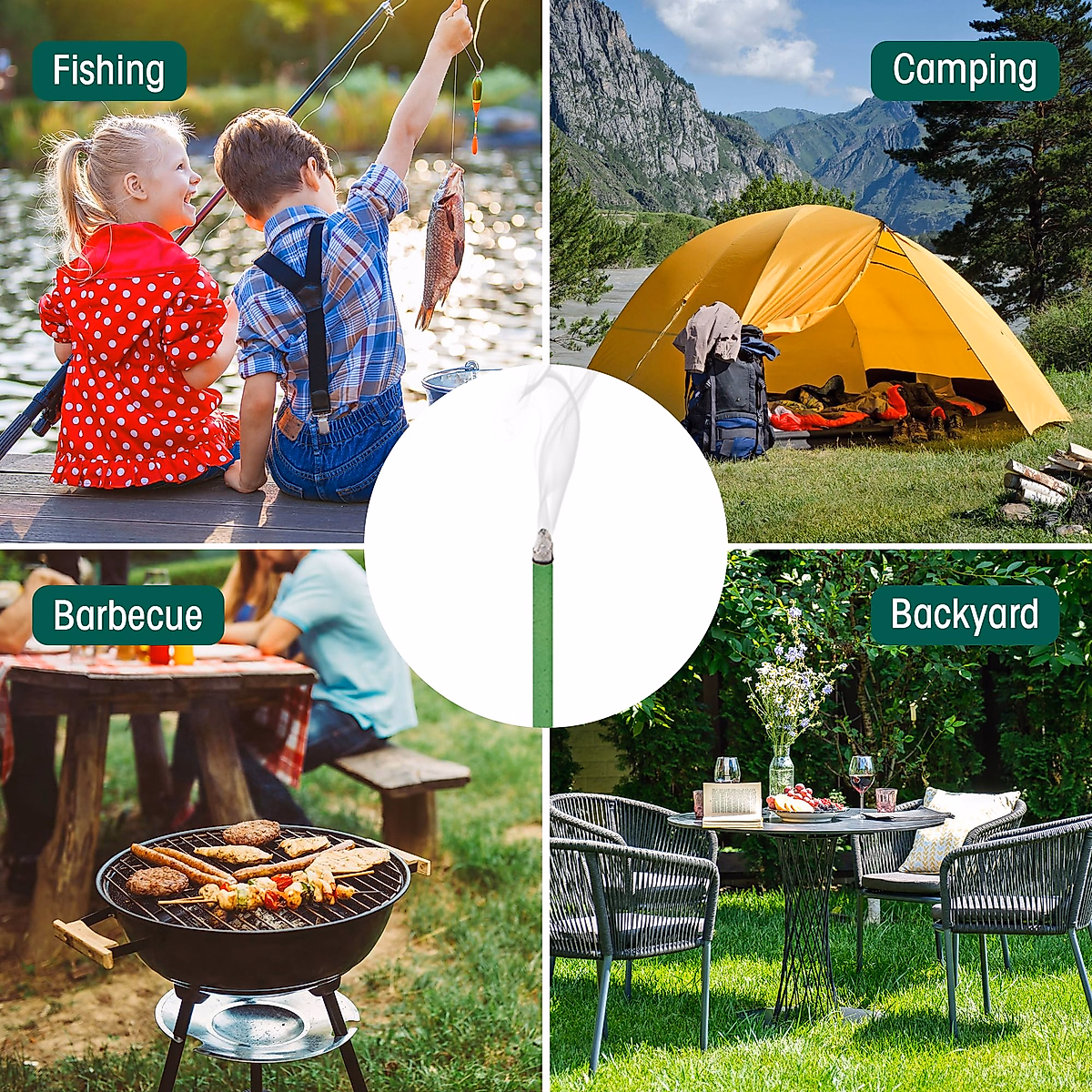 Mosquito Repellent Incense Sticks Outdoor Patio, 60pcs Citronella Repellent Incense Sticks, Deet Free Natural Organic Mosquito Barrier Mosquito Repellent Killer for Patio, Camping, Fishing