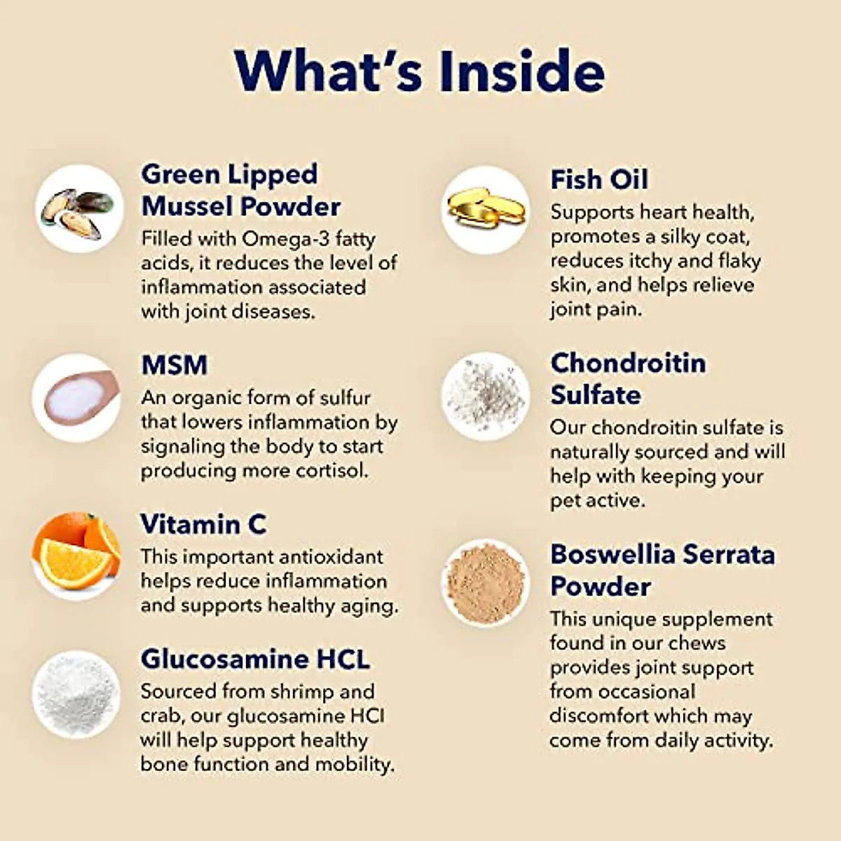 Honest Paws Mobility Hip and Joint Supplement for Dogs - Enhance Bone Health Lubricate Joints - Green Lipped Mussel, Glucosamine, Fish Oil, Chondroitin Sulfate, MSM, Vitamin C with Natural Flavors