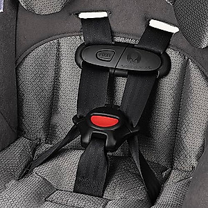 Evenflo Tribute 5 Convertible Car Seat, 2-in-1, Saturn Gray, 18.5x22x25.5 Inch (Pack of 1)
