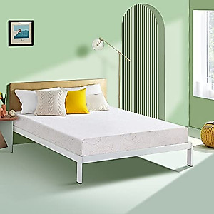 Olee Sleep 7 Inch I-Gel Deluxe Comfort Memory Foam Mattress,Full,Beige,White, CertiPUR-US, Multi-layered foam, Supporting Body Weight,Comfort and Relieve pressure