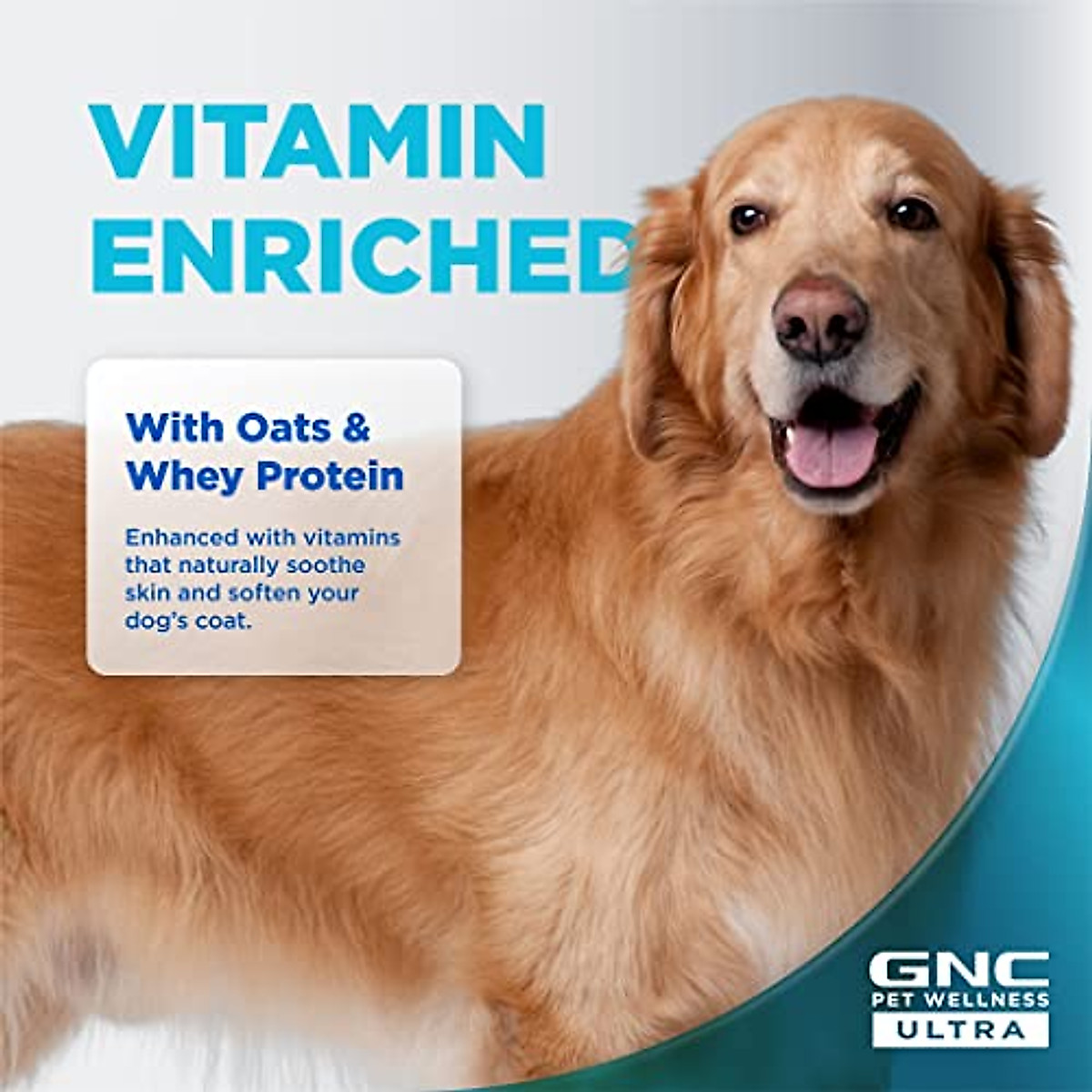 GNC Ultra Medicated Itch Relief Conditioner 16oz | Soothing Conditioner for Dogs with Oats & Pramoxine Hydrochloride | Moisturizing Conditioner for Dogs GNC Medicated Itch Relief,FF13854