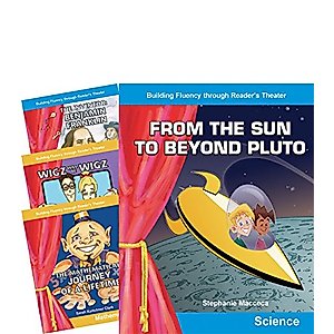 Teacher Created Materials - Reader's Theater: Math and Science - 4 Book Set - Grades 3-4 - Guided Reading Level K - Q