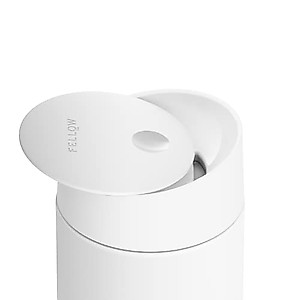 Fellow 16 oz Carter Move Travel Coffee Mug with Slide-Lock lid - Leak Proof To-Go Coffee Tumbler with Ceramic Interior and Vacuum-Insulated Stainless Steel - Coffee Cups - Matte White