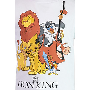 Disney Lion King Simba Pumbaa Nala Infant Baby Boys 4 Pack Graphic T-Shirts Lion King 18 Months