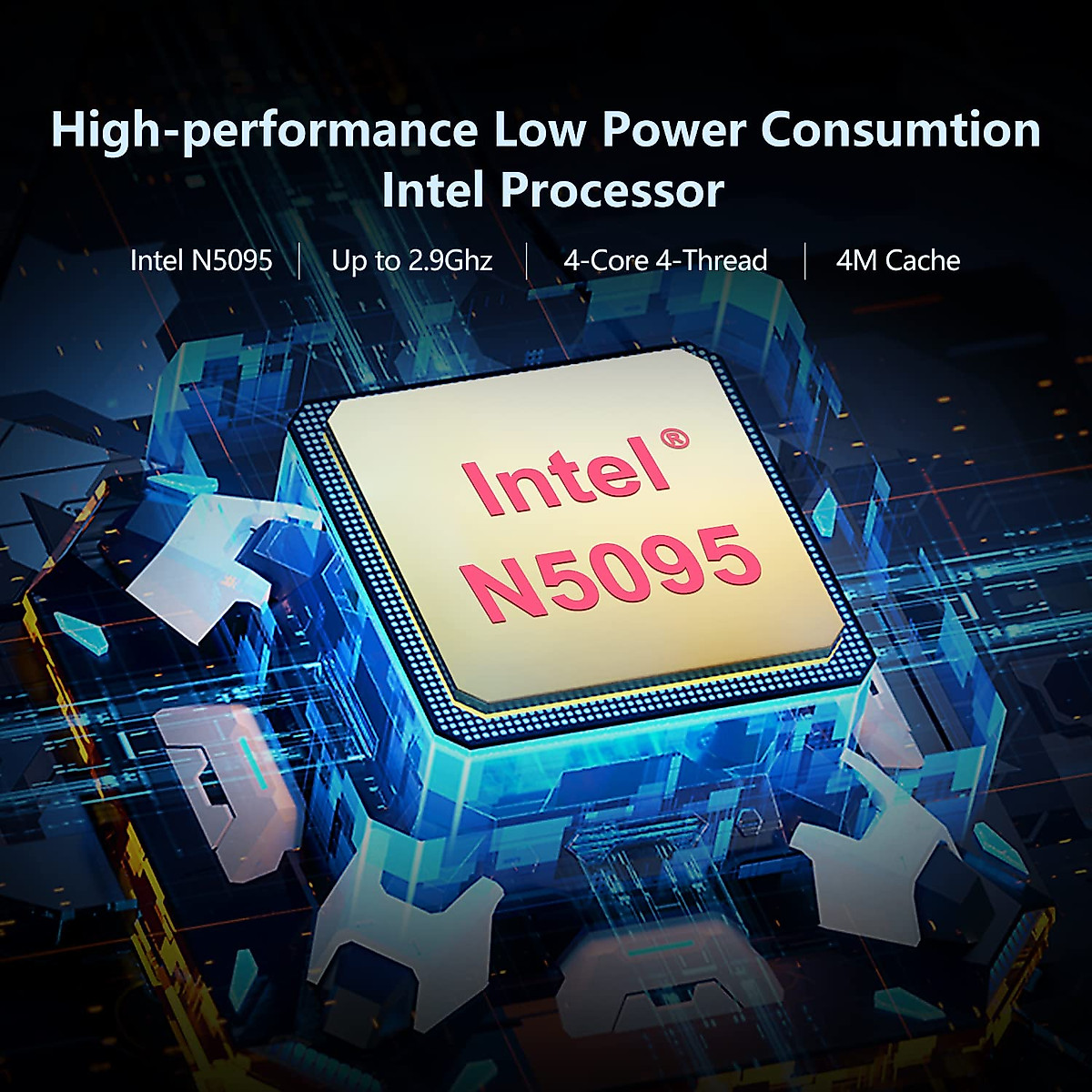 VGKE C15 Windows 11 Laptop 15.6" FHD, Full Size Backlit Keyboard with Fingerprint Reader, Intel Celeron N5095 Processor Quad-Core, 12GB RAM DDR4, 256GB SSD(Silver)