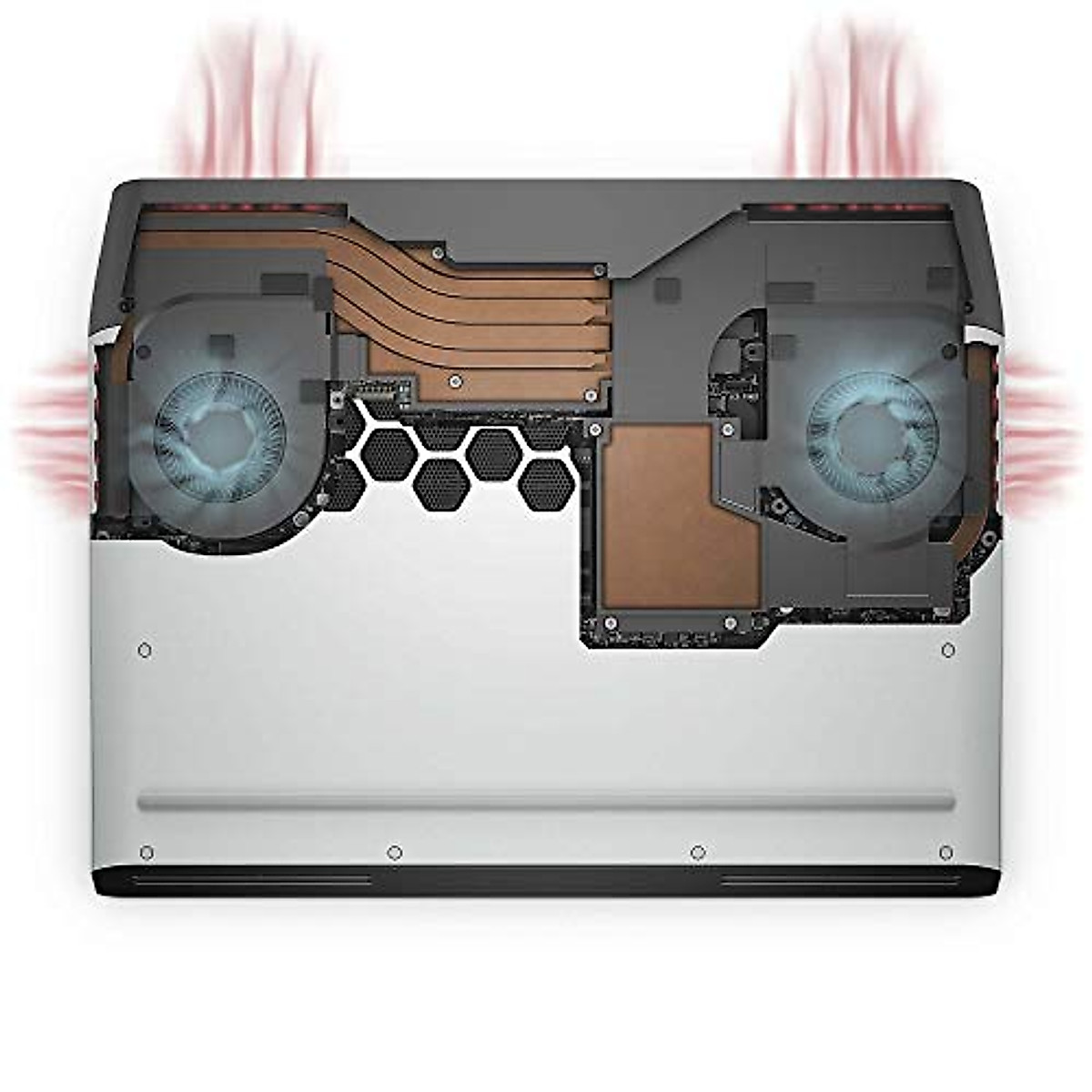 Alienware Area 51M Gaming Laptop, 17.3" 300hz 3ms FHD Display, Intel Core i7-10700K, Nvidia GeForce RTX 2070 Super 8GB GDDR6, 1TB SSD, 16GB RAM, Lunar Light (AWARR2-7323WHT-PUS)