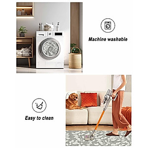 Grey White Botanical Kitchen Runner Rug 2'x4', Washable Woven Cotton Area Rug with Tassels Bathroom Hallway Rug, Pastoral Spring Floral Summer Art Entryway Bedroom Rug Non Slip Throw Rug Carpet