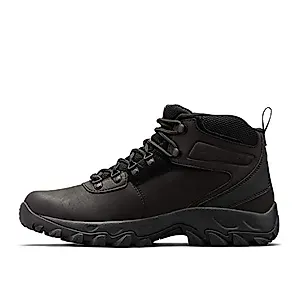 Columbia mens Newton Ridge Plus Ii Waterproof Hiking Boot, Black/Black, 12 US