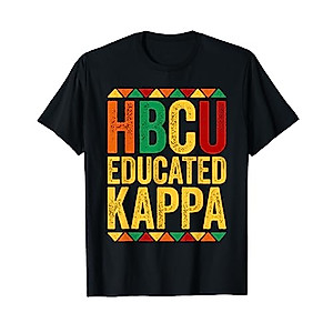 HBCU Educated KAPPA T-Shirt Historical Black T-Shirt