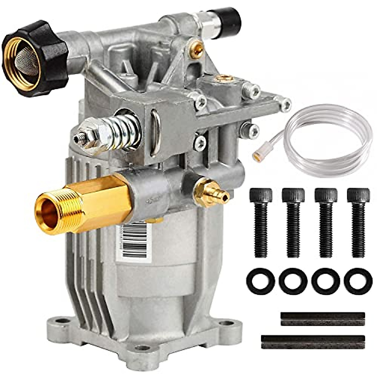 YAMATIC 3/4" Shaft Horizontal Pressure Washer Pump - 3000 PSI @ 2.5 GPM - Original Engineering Pump for Most Brand gas engine power washer