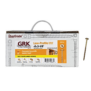 GRK 772691100832, 3.125 inches, 1000 Count