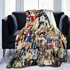 Gifts for Women Throw Blankets Baby Warm ,for Sofa, Bed,Living Room, Durable Home Decor Flannel Blanket for Adult and Kids (50"x40")