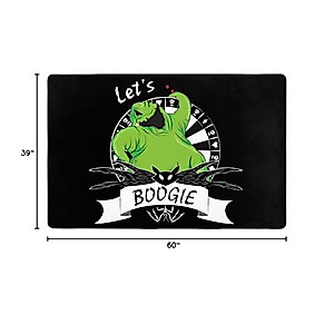 ORPJXIO Area Rugs Oogie Anime Boogie Fluffy Carpet for Bedroom Living Room Dorm Home Decor Anti-Slip Floor Rug 60 x 39 Inch