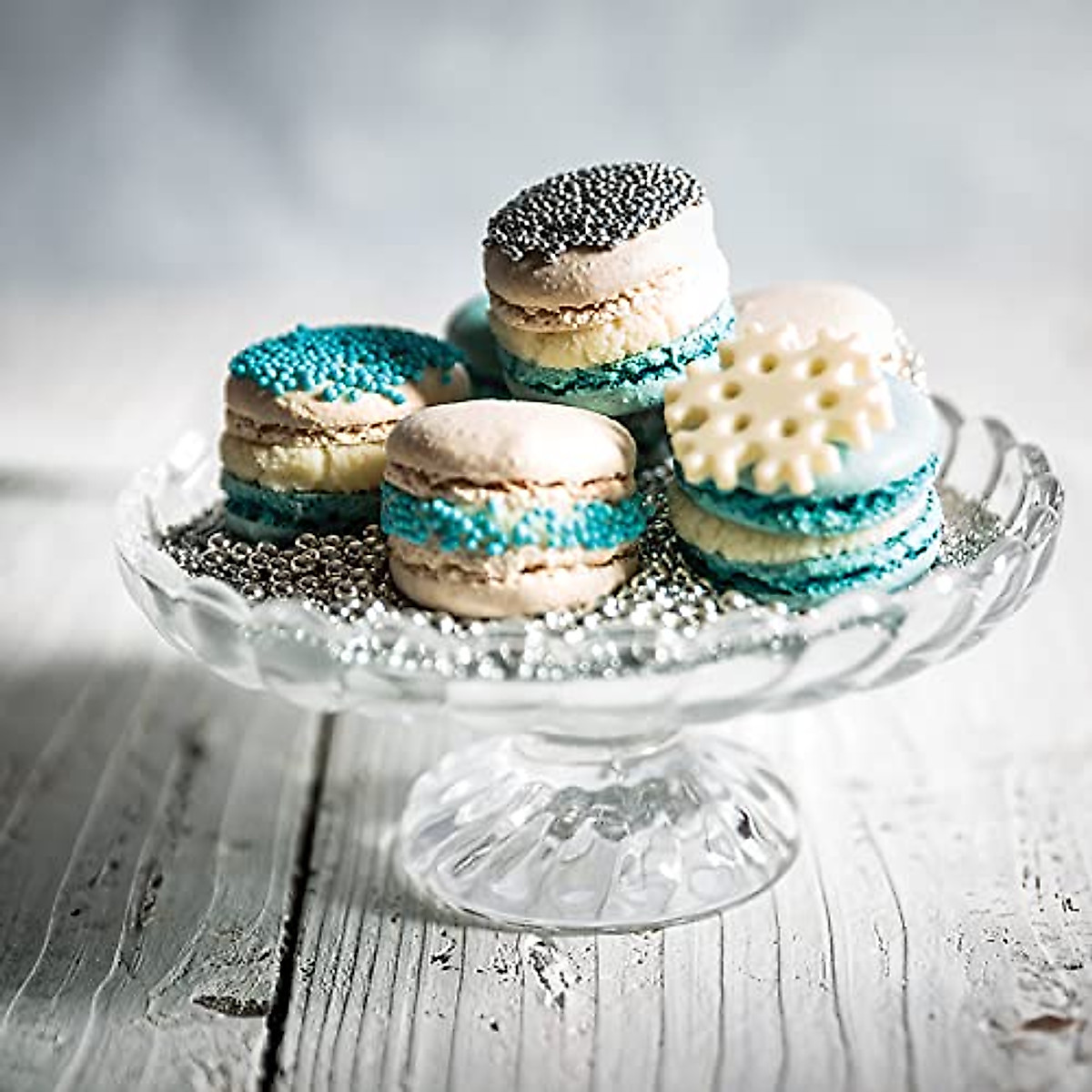 Silikomart 23.041.00.0065 Mac 01 Carpet for Making 48 Silicone Macaroons 2 x 18.5 x 37 cm, Red