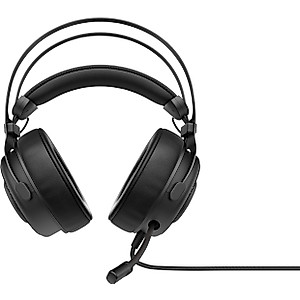 HP OMEN Blast Headset | Gaming Headset with Retractable, Noise Canceling Microphone and 7.1 Surround Sound | Multi-Compatible Xbox One, PS4, and PC Headset | USB Headset | (1A858AA)