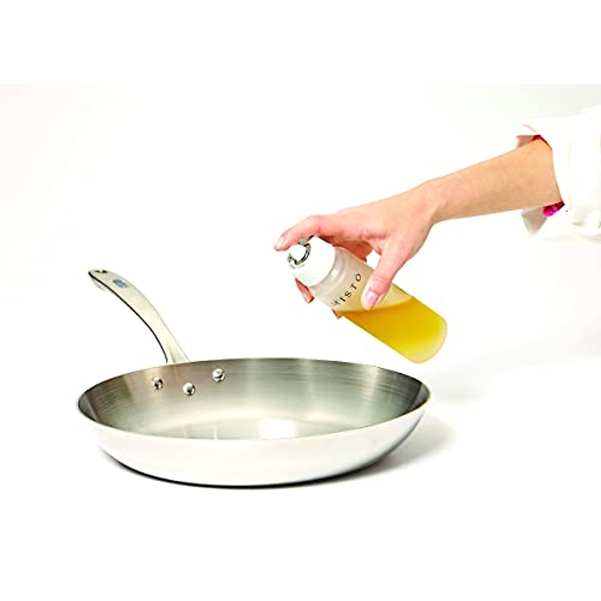 Misto Oil Sprayer, Frosted Glass, 7.75 Inch