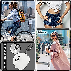 【2 PACK】FREEOL AirPods Pro Case Cover, Luminous Ghost & Skull Design Silicone Case for Airpods Pro,3D Fashion Cartoon Anime Character Apple Airpods Protective cover for Women Men Teens Kids Girls Boys