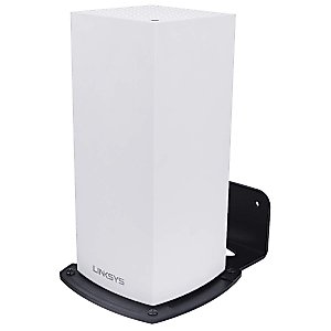 HOLACA Wall Mount Holder for Linksys Velop WiFi 6 Mesh Router MX5 MX5300 Velop Ax MX4200, Wall Mount Bracket Hanger Stand Compatible with WiFi 6 WiFi System for Whole Home WiFi Mesh Network (1 Pack)