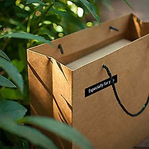 P Touch Black Label Tape 24mm Replaced for Brother TZe-355 TZe TZ Black Tape 24mm 0.94 Laminated, 1 Inch White on Black Tape for Brother P-Touch Label Maker PTD600VP PTD610 PTP700 PT-P710BT, 5 Pack