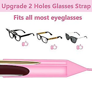 ANYGIFT Glasses Strap for Kids(10inch) 3 PCS Toddler Eyeglass Strap Sports Strap for Glasses Anti Slip Child Sunglass Strap