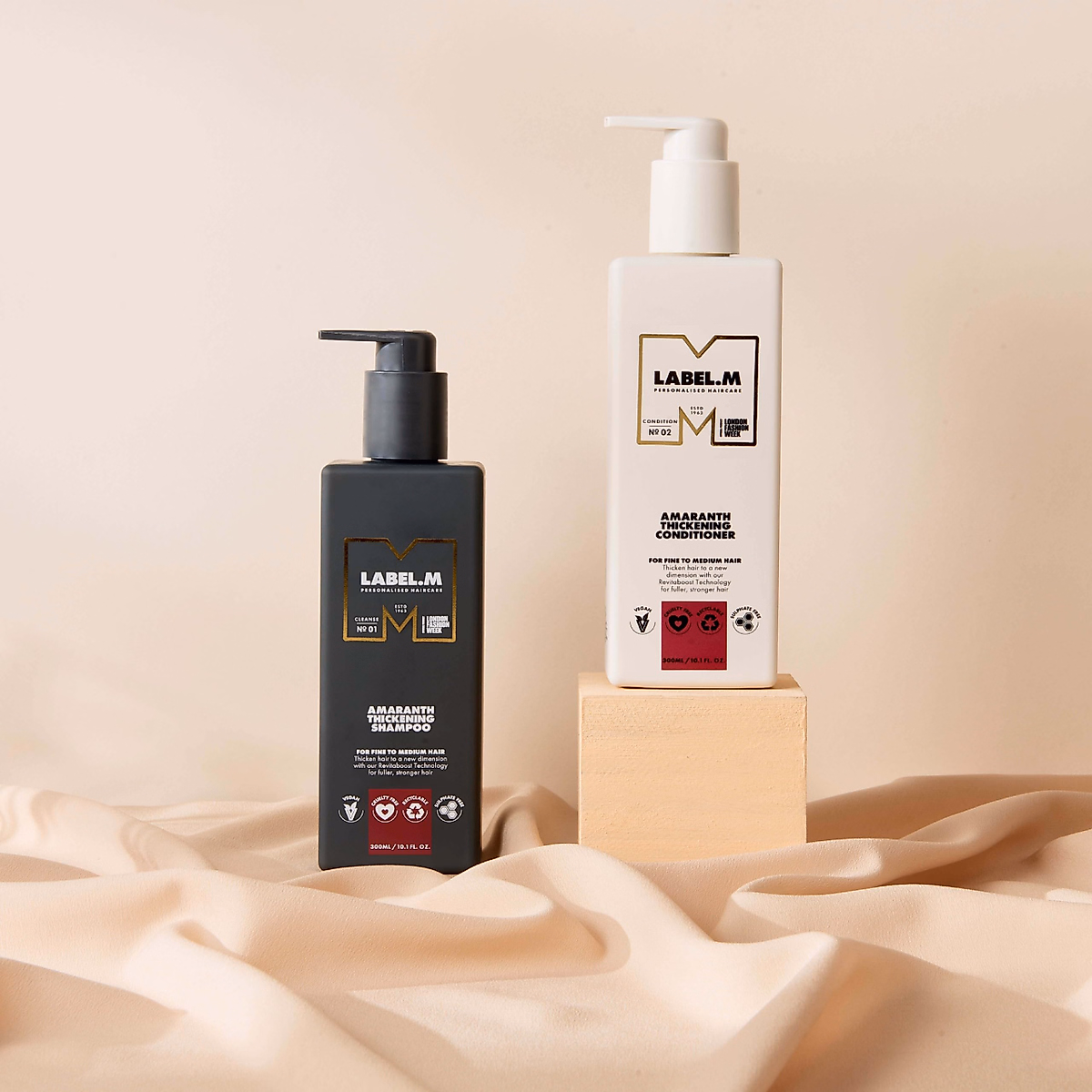 Amaranth Thickening Shampoo - Densify & Strengthen Hair with Revitaboost Technology & Amaranth Seed Extract for Fuller, Healthier-Looking Hair - 10.10 Fl Oz