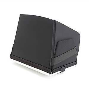 Collapsible Molded iPad Sun Shade and Privacy Hood Fits 9.7" Screens Case Travel Cover Sun Shield Sun Blocker Sun Guard Sun Protector Fits 9.7" Screens USA