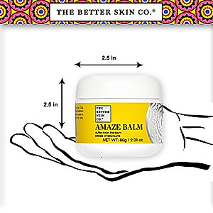 THE BETTER SKIN CO. | Amaze Balm | Overnight Facial Sleeping Cream, Hydrating Mask, Face & Body Moisturizer