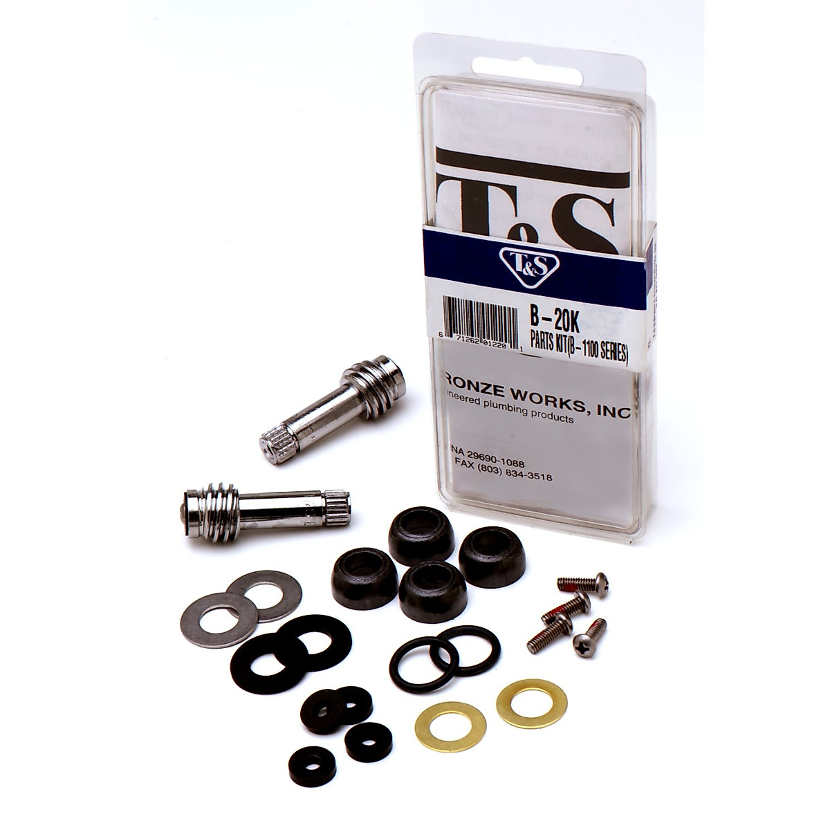 T&S Brass B-20K Parts Kit for B-1100 Series, Multicolored (108019)
