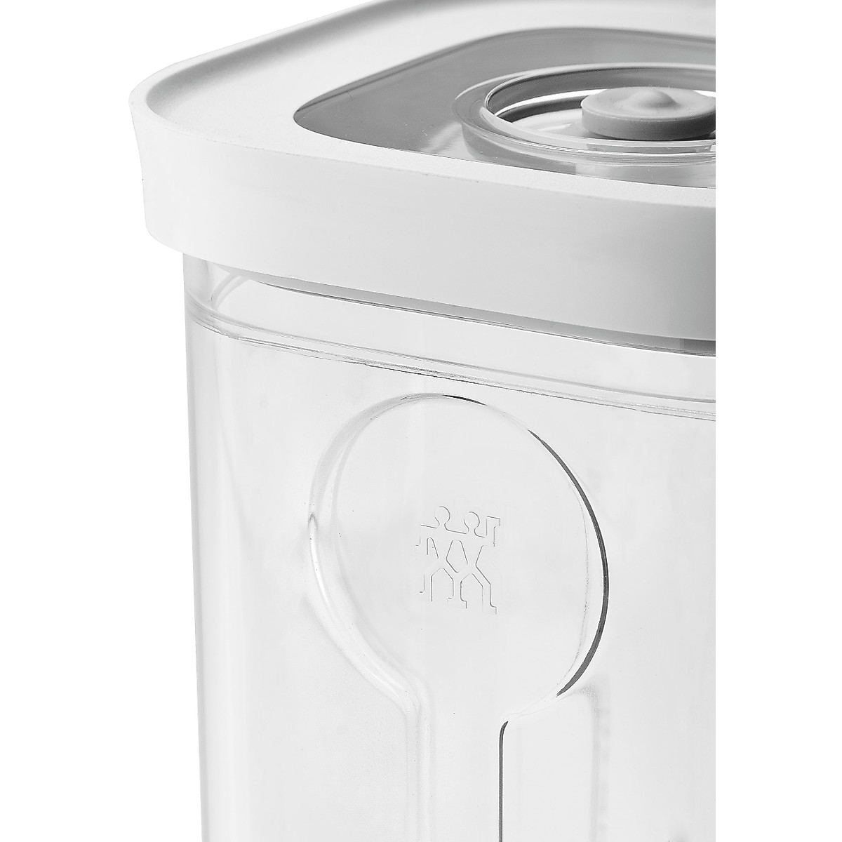 ZWILLING FRESH & SAVE CUBE Box, size S, modular & stackable container, airtight & vacuumable storage, dishwasher friendly, transparent