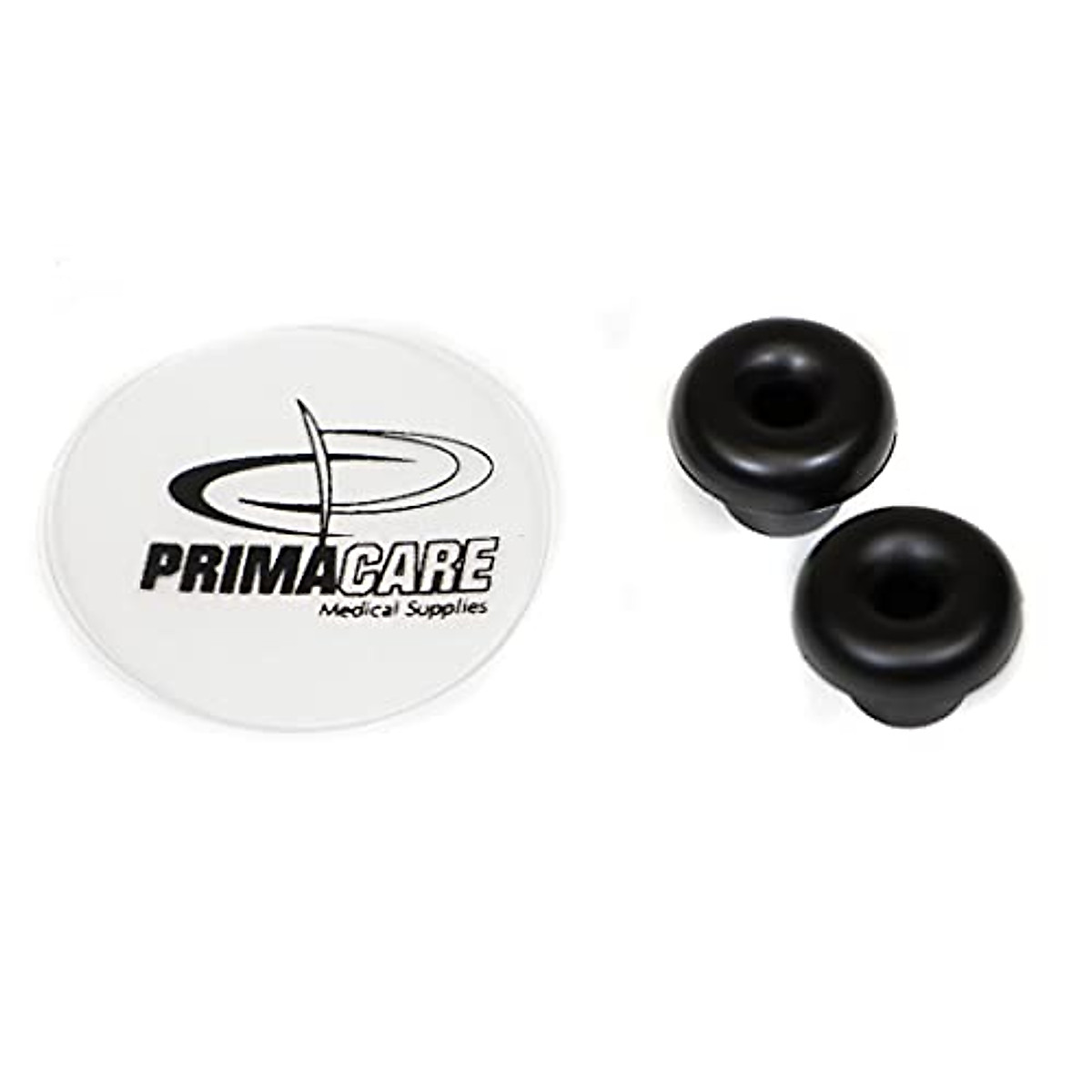 Primacare DS-9290-BK Adult Size 22 Inch Stethoscope for Diagnostics and Screening Instruments, Lightweight and Aluminum Double Head Flexible Stethoscope, Black