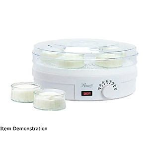 Rosewill Countertop Portable Electric Food Fruit Dehydrator Machine with Adjustable Thermostat, BPA-Free 5-Tray RHFD-15001