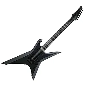 Ibanez XPTB620 Xiphos Iron Label Electric Guitar, Black Flat w/Bag