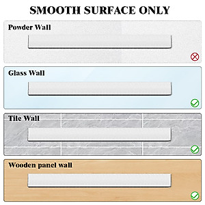 16 Inch Stainless Steel Magnetic Knife Holder for Wall, No Drilling Magnetic Knife Strip with Adhesive for Kitchen Utensil Holder, Art Supply Organizer & Tool Holder