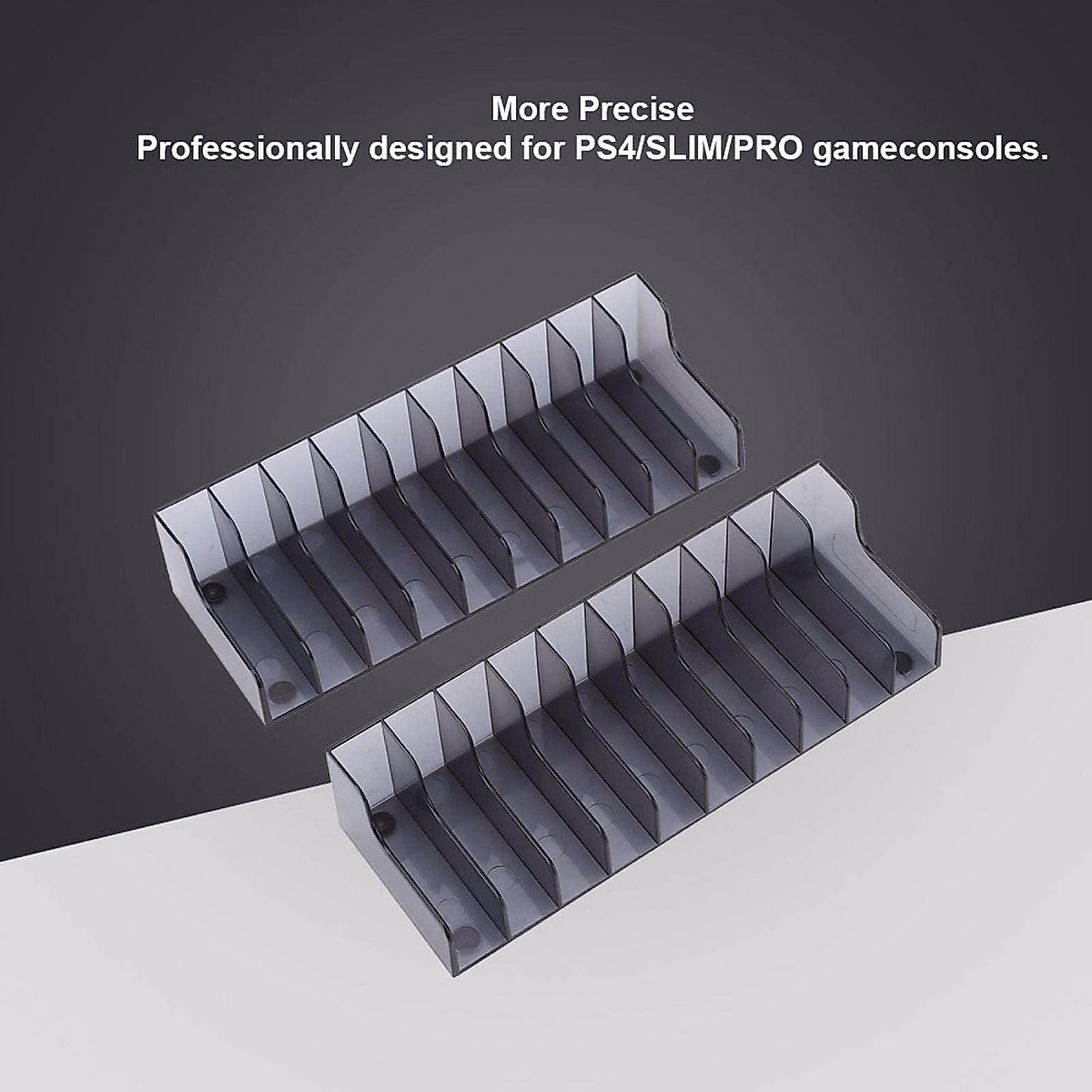 Lightweight Durable Game Card Holder, Professional ABS Game Card Storage, Portable for PS4 Slim/PRO